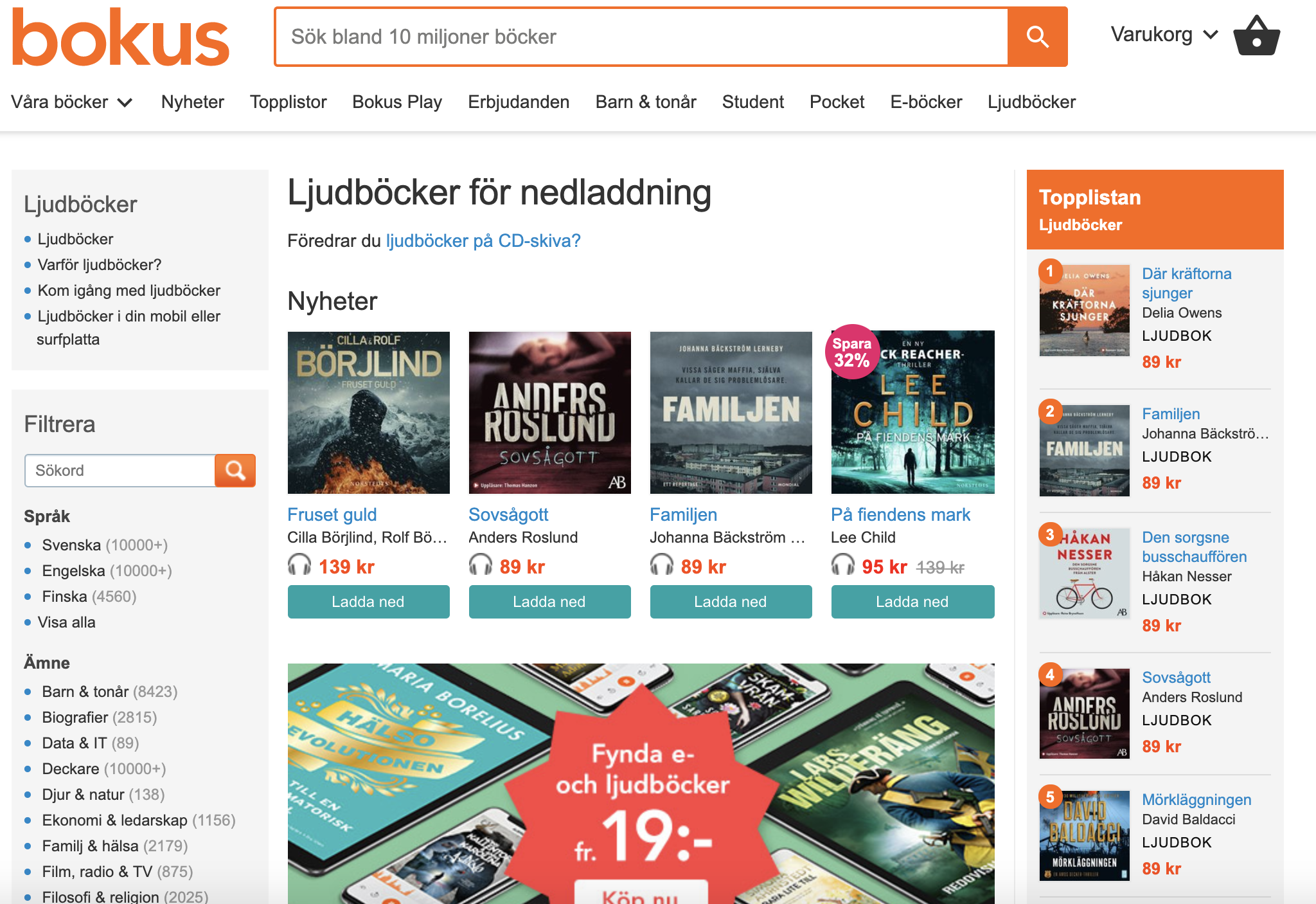 Bokus Play – Är streamingtjänsten något att ha? | Streamat.se