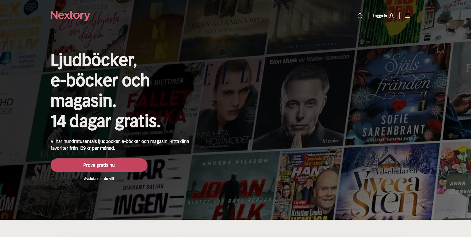 Nextory - Allt om streamingtjänsten → Streamat.se