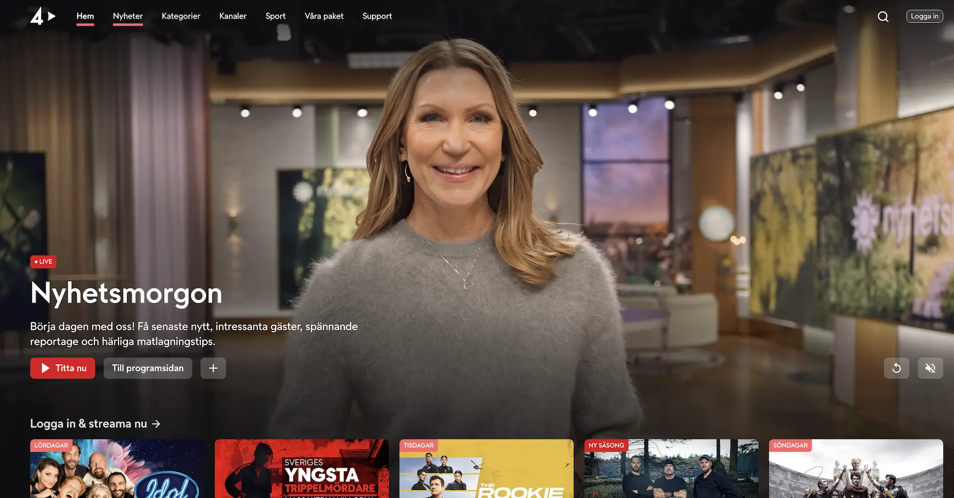 TV4 Play - Allt om streamingtjänsten → Streamat.se